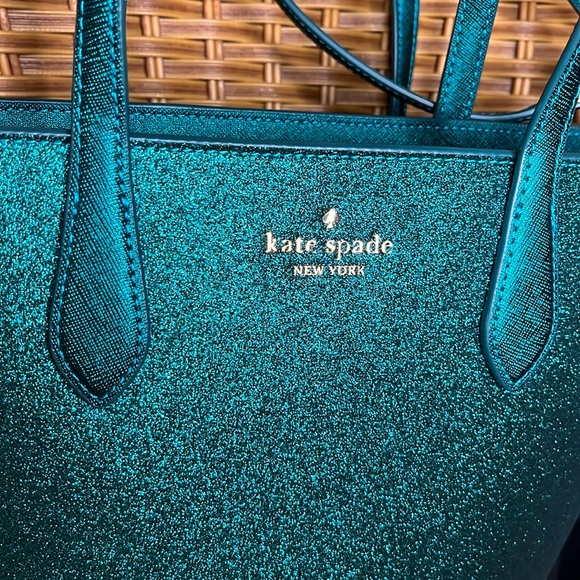 kate spade | Bags | Kate Spade Glimmer Glitter Satchel Crossbody Bag ...